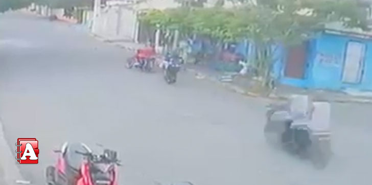 Motorista calibrando atropella una señora de 66 años en SFM - Agenda56